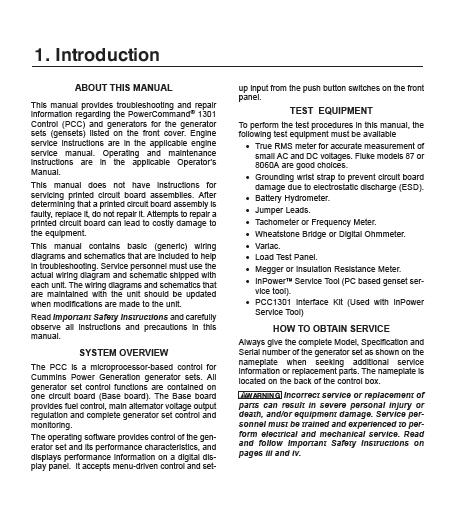 Cummins Onan C140 D6 Generator Set With Powercommand 1301 Controller S