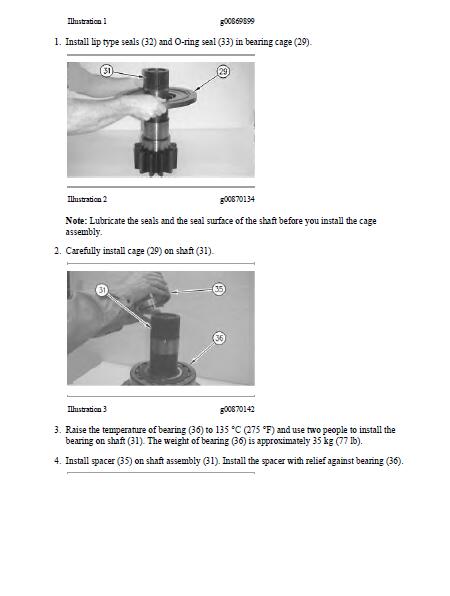 Caterpillar Cat 5090B FRONT SHOVEL (Prefix CLD) Service Repair Manual ...