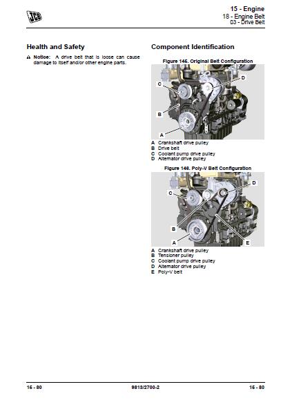 JCB 100C-1, 85Z-1, 86C-1, 90Z-1 Mini Excavator Service Repair Manual F ...