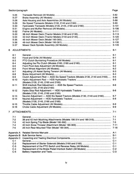 Cub Cadet 2145 Tractor Service Repair Manual – FREESAMPLESERVICEMANUAL