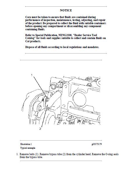 Caterpillar Cat CS-433E VIBRATORY COMPACTOR (Prefix MC2) Service Repai ...