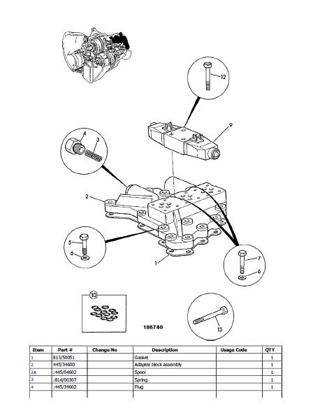 JCB 407 Wheeled Loader Parts Catalogue Manual (Serial Number: 00632701 ...