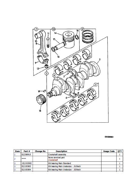 JCB 526S Telescopic Handlers (Loadall) Parts Catalogue Manual (Serial ...