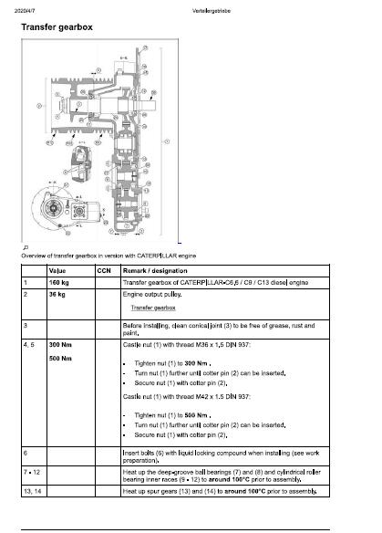 CLAAS LEXION 670 NA Combine - Type C44 Service Repair Manual - Serial ...