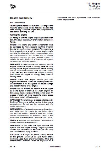 JCB TLT 30G TELETRUK (VARIABLE REACH TRUCK) Service Repair Manual S/N ...