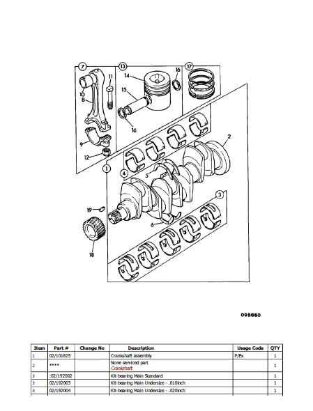 JCB 1105 Robot Parts Catalogue Manual (Serial Number : 00746001-007469 ...