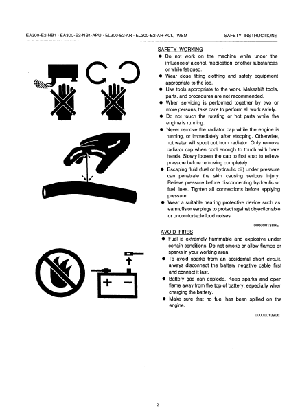 Kubota EA300-E2-NB1 Diesel Engine Service Repair Manual ...