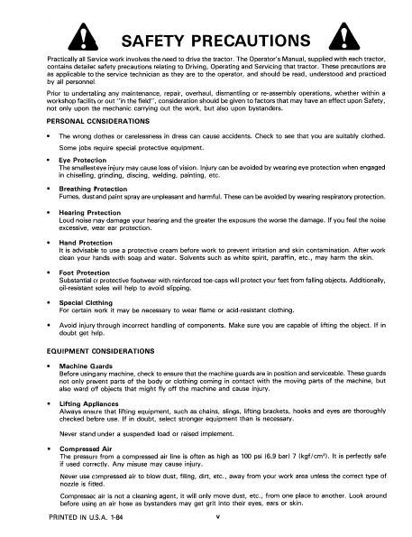 Ford 540A Industrial Tractor Service Repair Manual ...