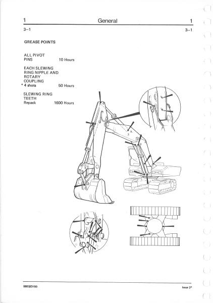 JCB 807B Excavator Service Repair Manual – FREESAMPLESERVICEMANUAL