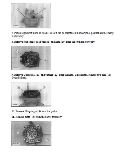 Caterpillar Cat 350 TRACK-TYPE EXCAVATOR (Prefix 7RK) Service Repair M ...