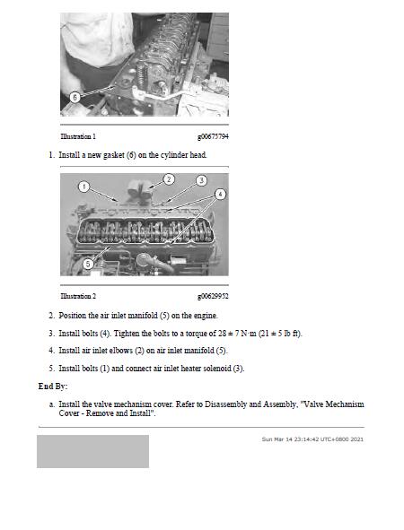 Caterpillar Cat CP-533D Vibratory Compactor (Prefix AET) Service Repai ...