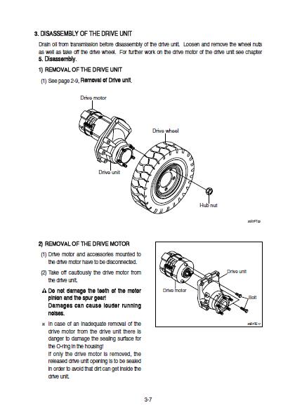 Hyundai 20BT-7 Forklift Truck Service Repair Manual ...