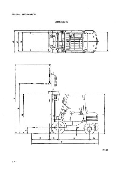 CATERPILLAR CAT GP30 MC FORKLIFT LIFT TRUCKS CHASSIS AND MAST Service ...