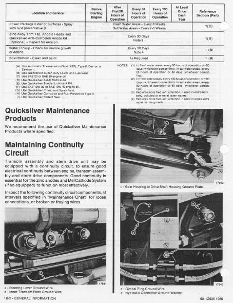 MERCURY MERCRUISER STERN DRIVE UNITS TR AND TRS 1979 Service Repair Ma ...