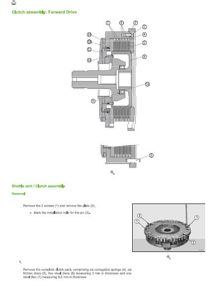 Deutz Fahr (series 5) 5120p Tractor Service Repair Manual (SN: zkdy880 ...