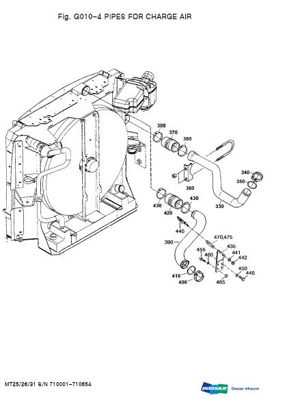 DAEWOO DOOSAN MT26 MOXY ARTICULATED DUMP TRUCK Parts Catalogue Manual ...