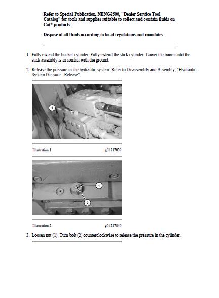 Caterpillar Cat 320D Excavator (Prefix DHK) Service Repair Manual (DHK ...
