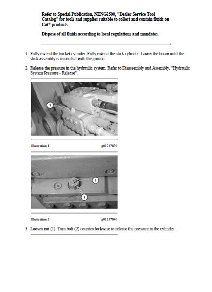 Caterpillar Cat 320D L Excavator (Prefix DHK) Service Repair Manual (D ...